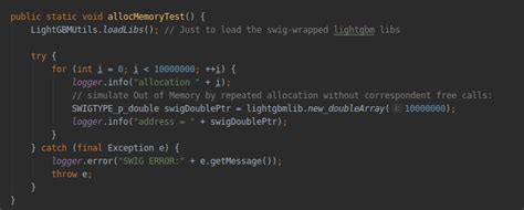 Catch Std Bad Alloc With Carrays I Wrappers · Issue 1755 · Swig Swig · Github