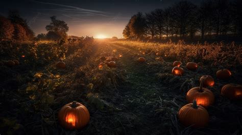 포스트 아포칼립스 배경 스타일로 호박 밤 그림 배경 일러스트 및 사진 무료 다운로드 Pngtree
