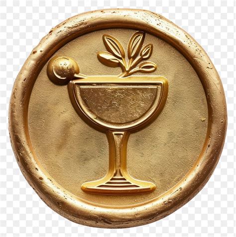 Png Seal Wax Stamp Cocktail Premium Png Rawpixel