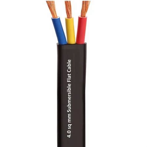 Wire Material Copper 40 Sqmm 3 Core Submercible Cable At ₹ 89meter