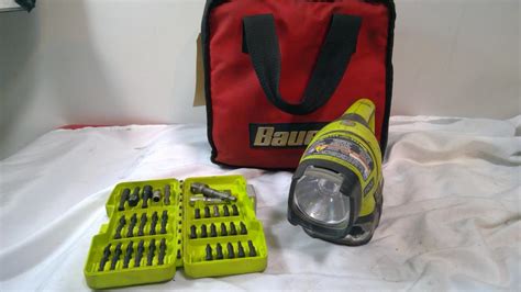 Ryobi Flashlight And Impact Bit Holder 2 Pieces Property Room