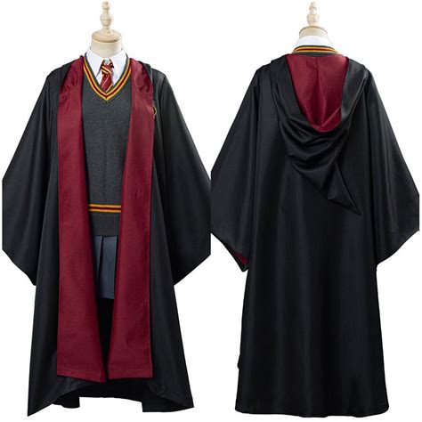 Harry Potter Hermione Granger Gryffindor School Uniform Women Cosplay ...
