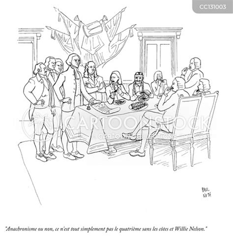 Dessins Humoristique Et Caricaturés Avec Royauté Américaine