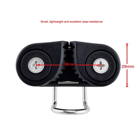 Double Nylon Boat Fast Entry Cam Cleat With Leadin Grandado