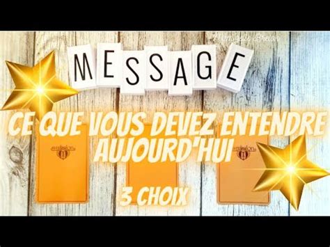 CE QUE VOUS DEVEZ ENTENDRE AUJOURD HUI GUIDANCE INTEMPORELLE 3