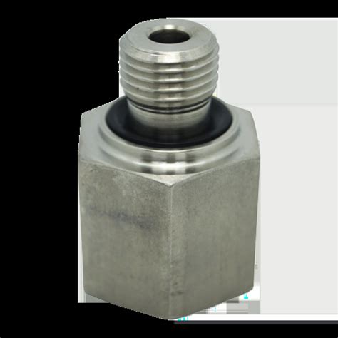 Rfs 1 4 Male Bspp X 3 8 Female Npt Adaptor With Ed Seal Carbon Steel