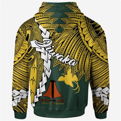 Papua New Guinea Jiwaka Province Polynesian Hoodie Tribal Wave Tattoo