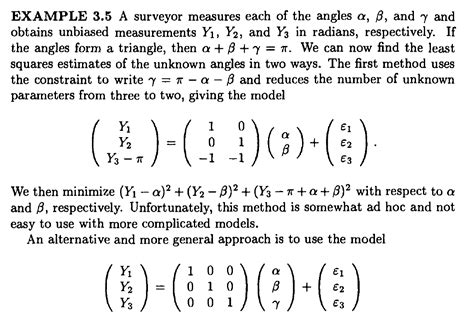 solved a find the least squares estimates of alpha and