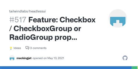 Feature Checkbox Checkboxgroup Or Radiogroup Prop Multiple
