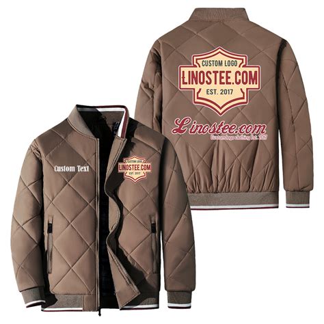 Linostee Puffer Jacket Customize Name And Color