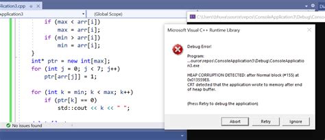 Mysterious Error In This C Pointer Program In Visual Studio Stack