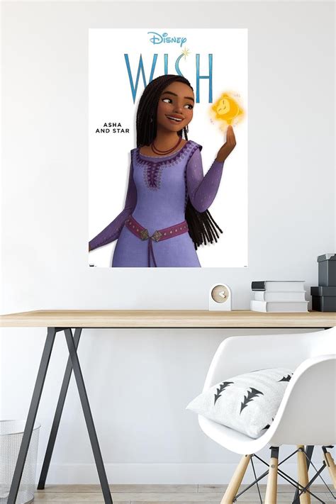 Trends International Disney Wish Póster De Pared Asha Feature Series
