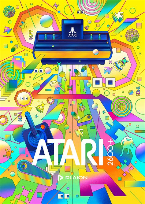 Atari 2600 Plus Poster Poster By Scottbalmer