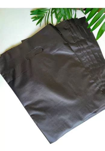 Sacola Plástica Premium Boca De Palhaço Cores Diversas Cor Unid preta x MercadoLivre