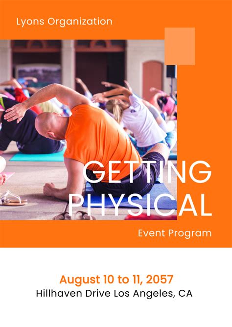 FREE Event Program Templates Examples Edit Online Download