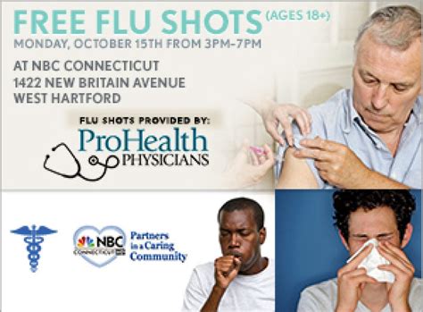 Prohealth Free Flu Clinic And Health Fair West Hartford Ct Patch