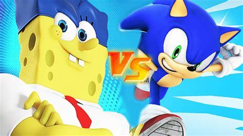 Spongebob On The Run Vs Sonic Dash 2 Youtube