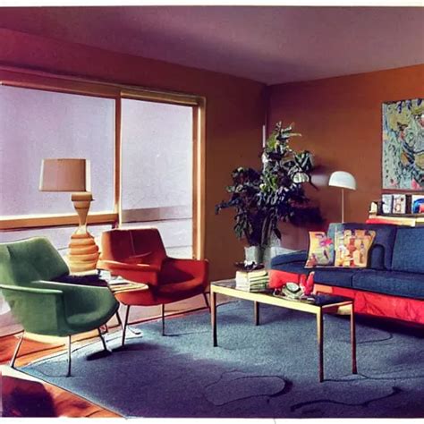 A Typical American Living Room From 1975 Stable Diffusion OpenArt