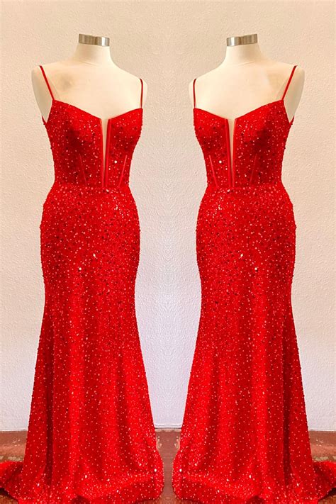 Royal Blue Sequin Mermaid Long Prom Dress 134 00 134 00 On Sale