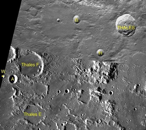 Sattelite Crater Map