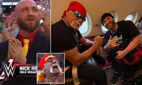 Hulk Hogans Heartbroken Son Nick Appears To Fight Back Tears During