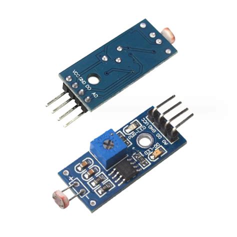 Photosensitive Resistor Sensor Module Light Detection 5516 Photosensitive Resistor Module