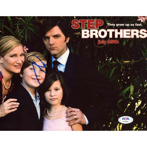 Adam Scott Signed Step Brothers 8x10 Photo Psa Coa Pristine Auction