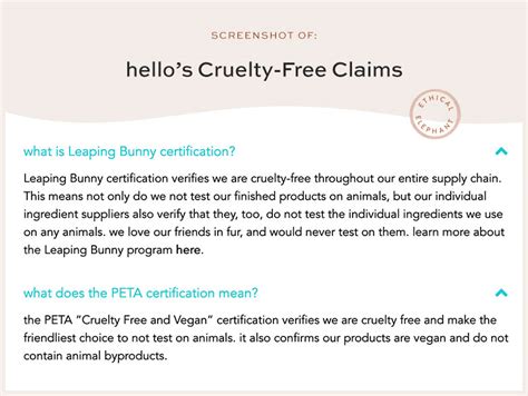 Is Hello Toothpaste Cruelty Free And Vegan Ethical Elephant