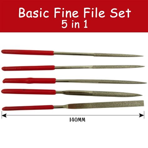 Basic Fine File Set Gunpla Gundam Model Kit Military Hobby Tool