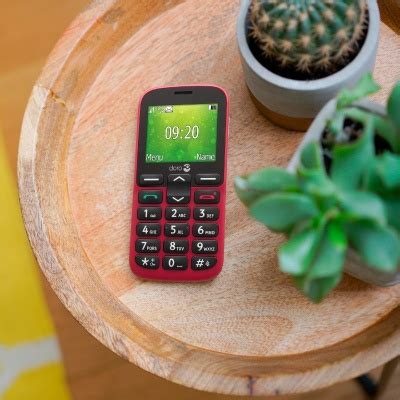Doro 1380 Easy Mobile Phone Red Health And Care