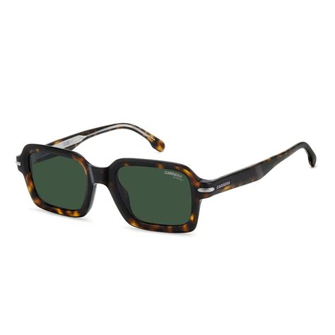 Buy Carrera Mens Green Lens Havana Non Polarized Rectangular Sunglasses