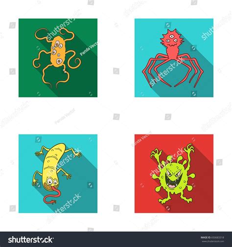 Different Types Microbes Viruses Viruses Bacteria 스톡 벡터로열티 프리 650683318 Shutterstock