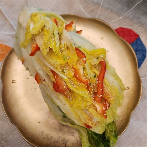 백 김치 아삭하고 시원하고 담백한 배추 백김치 만들어요