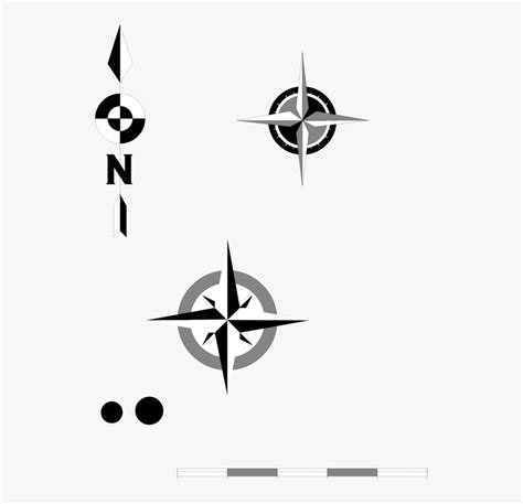North Compass Rose Cardinal Direction Map Compass Rose Hd Png