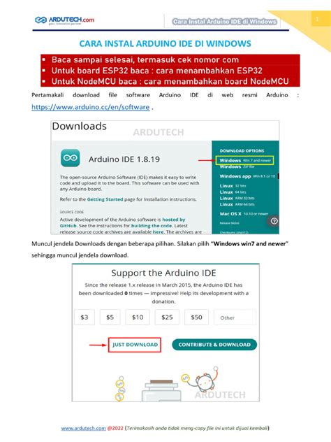 Cara Instal Arduino Ide Pdf