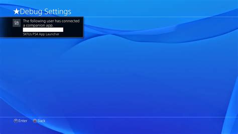 Debug Settings And Webkit Hack On PS4 Fimware 2 00