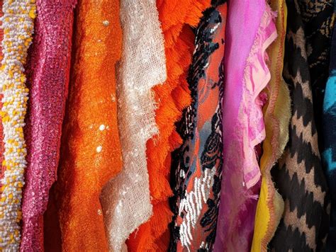 Mixing Textures For Unique Fashion Combinations Premium Ai Generated