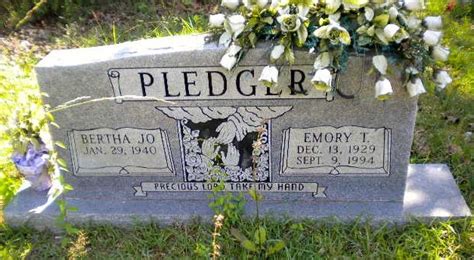 Emory Taylor Pledger 1929 1994 Memorial Find A Grave
