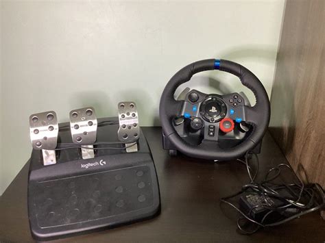Logitech G Steering Wheel PS PS Video Gaming Gaming Accessories Controllers On Carousell