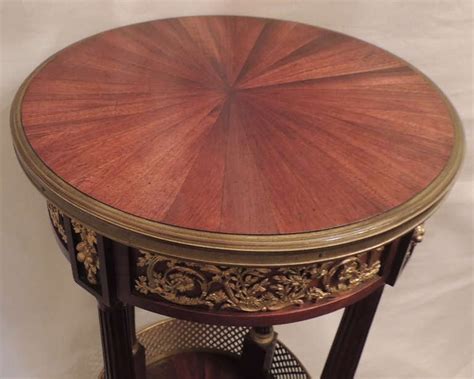 Very Fine 19th Century French Rosewood And Mahogany Ormolu Mounted
