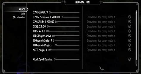 Eff Tattoos On Followers Incorrect Skeleton On Actor Error Technical Support Skyrim Special