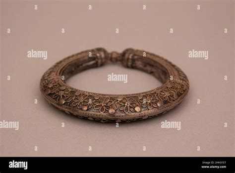 Anklet 19th Century Anklet 19th Century Silver Attributed To India