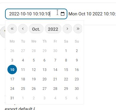 NcDateTimePicker Popover Too Small Issue 3815 Nextcloud