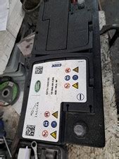 Oem Genuine Land Rover Jaguar Battery 800a En 80ah Agm Gx73 10655 Ad