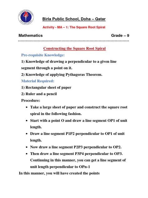 Spiral Root Pdf