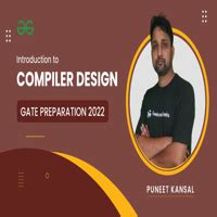 Introduction To Compiler Design For GATE CSE GeeksforGeeks Videos