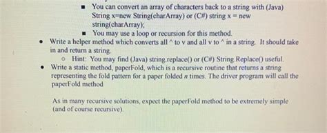 Solved Concept Summary Recursion For This Assignment You
