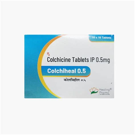 Colchicine 05mg Tablets At ₹ 34stripe Khamla Nagpur Id 2854648748462