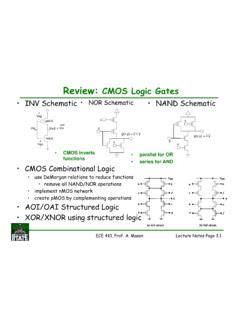 Review CMOS Logic Gates Review Cmos Logic Gates Pdf PDF PRO