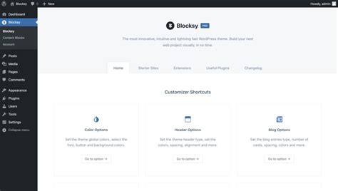 Getting Started With Extensions Blocksy
